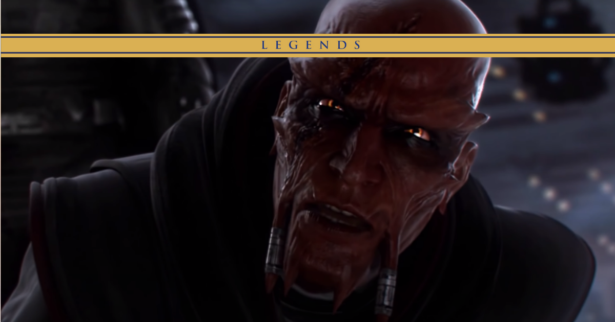Darth Vindican, o mestre de Darth Malgus - Sociedade Jedi